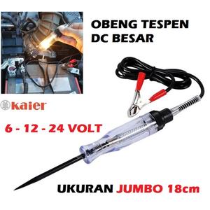 Jual Obeng Tespen DC Digital Tester Mobil Motor Test Pen arus listrik ...