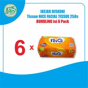Promo [FLASH SALE] Tissue NICE Facial 250s ISI 6 PACK - Jakarta Barat ...