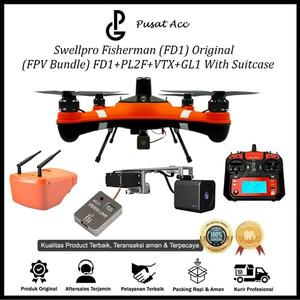 Jual Swellpro Fisherman FD1 FPV Bundle FD1PL2FVTXGL1 With Suitcase ...