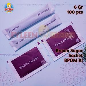 Jual Brown Sugar Sachet / Gula Aren / Gula Merah Isi 100 pcs - Jakarta ...