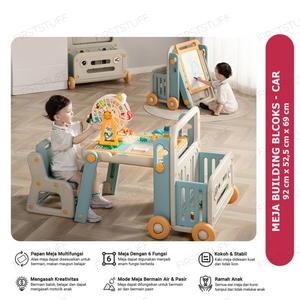 Jual Meja Building Blocks Car/Meja Whiteboard/Meja Balok Premium ...