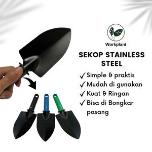 Jual Sekop Stainless Steel - Skop Mini Tanaman Hias Sekop Besi Untuk ...