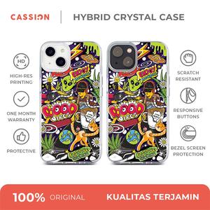 Promo Case iPhone 12 11 Pro Max Mini Enjoy Monday - Hybrid Crystal, IP ...