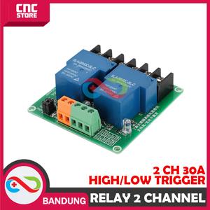 Jual RELAY MODULE 5V 2 CHANNEL 2CH 30A OPTOCOUPLER ISOLATION - Kota ...