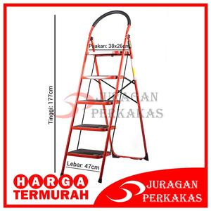 Jual MOLLAR TANGGA LIPAT RUMAH 5 STEP 1.8 METER BESI TINGKAT STEEL ...