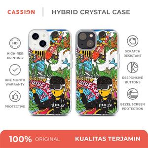 Promo Case iPhone 12 11 Pro Max Mini Cassion Universe - Hybrid Crystal ...