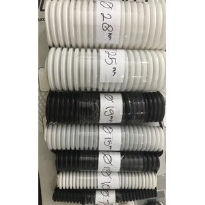 Jual selang fleksibel pipa conduit pvc 25mm/E32 hitam /putih 50m/roll ...