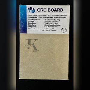 Jual 👍 Grc Board 6mm / Papan Semen Grc 1.22 x 2.44 / Grc Fiber Semen ...