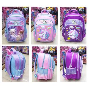 Jual PROMO 9.9 TAS DORONG TROLLEY ANAK SEKOLAH SD PEREMPUAN GAMBAR ...