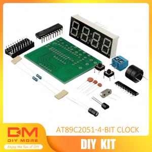 Jual Kit Diy Rangkaian Produksi Elektronik 4 Bit Jam Digital At89C2051 ...