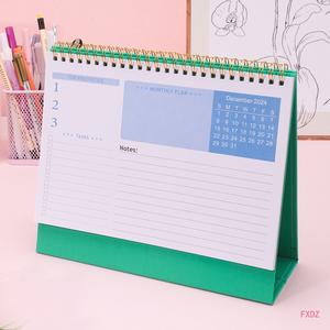 Jual Fx Kalender Meja English Note 2024kalender Meja Simpel Desktop ...