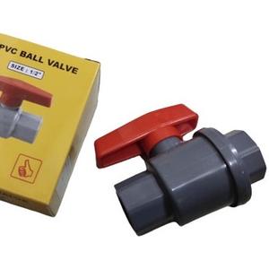 Jual Ball Valve Pvcbv 1/2" Polos Stop Kran Plastik U Pvc Balvalve Mdl ...