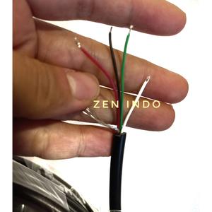 Jual 300M Kabel 4 Jalur Kabel Kontrol isi 4 Plus Ground Kabel Serabut ...