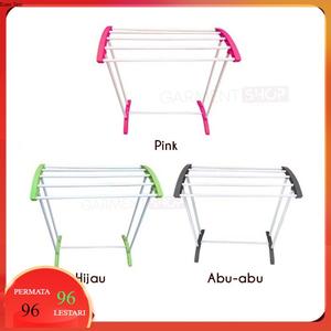 Jual Jemuran Handuk Baju Rak Portable Tempat Jemur Pakaian Kamar Mandi ...