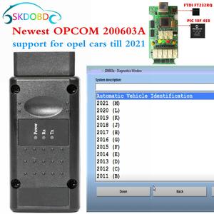 Jual OPCOM Latest Version 200603a 2021 OP COM withFTDI FT232RQ Chip V1 ...