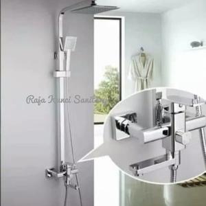 Jual Shower Tiang Column/Panas Dingin/Shower Set/Kran Mixer/Minimalis ...