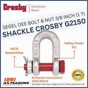 Promo Crosby Shackle Dee G2150 3/8 Inch - Kota Surabaya - PT Anugrah ...