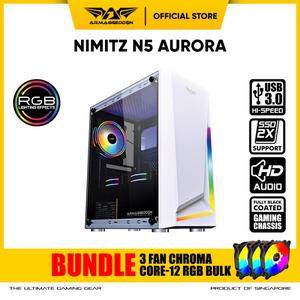 Jual sale Armaggeddon Nimitz N5 Aurora Micro ATX Gaming PC Case ...