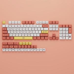 Jual KEYCAPS PBT ORANGE CAT XDA PROFILE SUBLIM MECHANICAL KEYBOARD ...