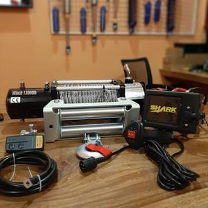 Jual derek mobil offroad profesional katrol winch shark 6ton.winch ...