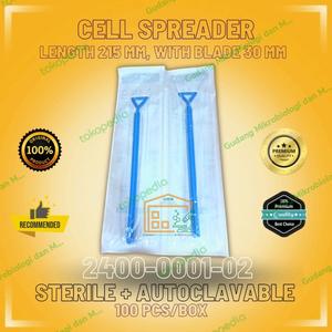 Jual Cell Spreader, Lenght 215 mm, Blade Widht 30 mm, Sterile, 100 pcs ...