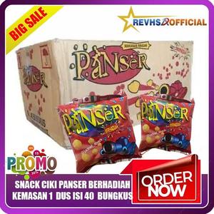 Jual READY READY Snack jadul PANSER BERHADIAH Kemasan 1 Dus isi 40 ...