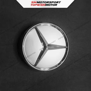 Jual Dop Velg Roda As Tengah Mercy Mercedes Benz Chrome Krom 7.5 cm ...