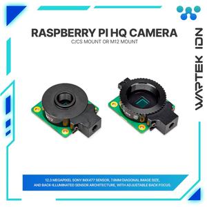 Jual Raspberry Pi High Quality Camera - 12.3 MP Sony IMX477 Sensor - C ...