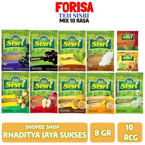Jual Teh Sisri 10 Renceng/100 Sachet Varian Rasa - Kota Depok - AIR ...