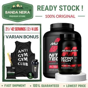 Jual MUSCLETECH NITROTECH RIPPED PROTEIN POWDER ORIGINAL - 2 LBS ...