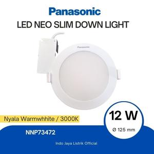 Jual DOWNLIGHT LED PANEL NEO SLIM PANASONIC 12W WARM WHITE KUNING ...