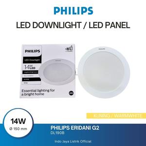 Jual PHILIPS - DOWNLIGHT LED ERIDANI DL190B 14W - Warmwhite 3000K - Kab ...