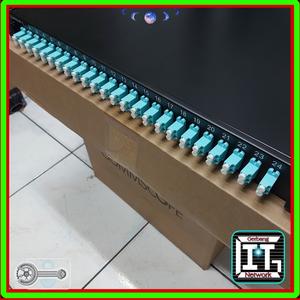 Jual Commscope OTB 48port LC Duplex Multimode 1U shelf 48 port LC ...