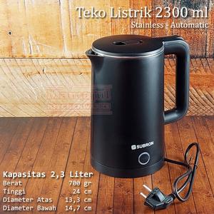 Jual TEKO LISTRIK 2 LITER ELECTRIC KETTLE - TERMOS PEMANAS AIR PRAKTIS ...