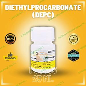 Jual Diethylpyrocarbonate (DEPC) | C6H10O5, 25 ml - Kab. Bogor ...