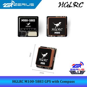 Jual HGLRC M100 5883 GPS Module with Compass for FPV Drone - Jakarta ...
