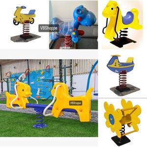 Jual KUDA KUDAAN JUMBO MODEL BUNGA SPRING RIDER PLAYGROUND JUNGKAT ...