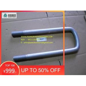 Jual U-Bolt/Front Spring U Bolt Howo Sinotruk XCMG Hoyun AZ9770520270 ...