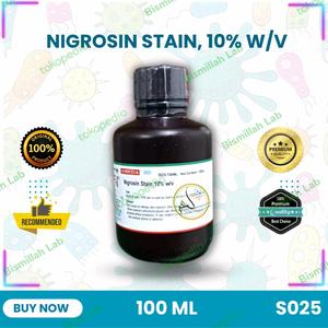 Jual Nigrosin Stain 10% m/w - Pewarnaan Mikrobiologi, 100 ml - Kab ...