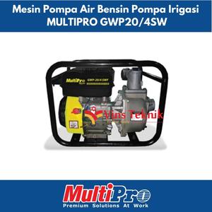 Jual Mesin Pompa Air Bensin Pompa irigasi GWP20/4SW Multipro GWP-20/4 ...