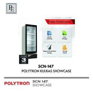 Jual kulkas showcase polytron scn 147 kapasitas 140 liter - Kab ...