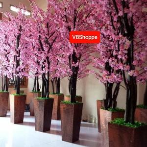 Jual Pohon meihua sakura imlek 1.5m rimbun hiasan cina vas bunga 1.5 ...
