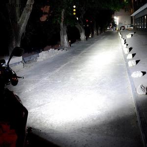 Jual Lampu Bohlam LED iffar H4 Moto H6 BA20D Lensa CSP Kabut Putih ...