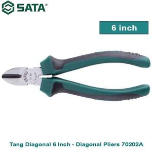 Jual TANG POTONG DIAGONAL 70202A DIAGONAL PLIERS 6 INCH SATA TOOLS ...