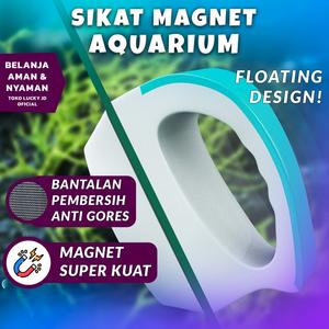 Promo Sikat Magnet Aquarium Pembersih Kaca Design Kecil Magnetik Brush ...