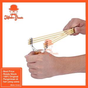 Jual READY! Ketapel Berburu Alumunium Besi Slingshot Catapult Survival ...