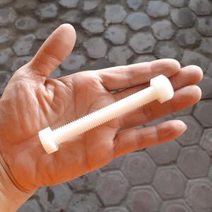 Jual Baut plastik M12 x 100mm baut nilon mur nylon anti karat - Kota ...