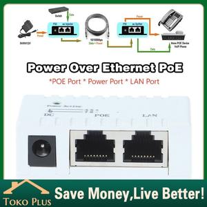 Promo POE Injector / POE Passive / POE Kotak 1 Port 10/100 Mbps - Black ...