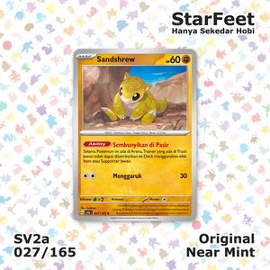Jual Sandshrew 027/165 C - SV2a Pokemon 151 TCG Indonesia - Kab ...