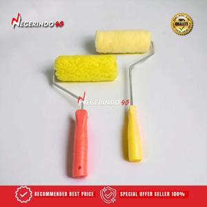Jual KUAS ROLL KUNING 6" / KUAS ROLL FIBER 6 INCH / KUAS ROLL RESIN ...